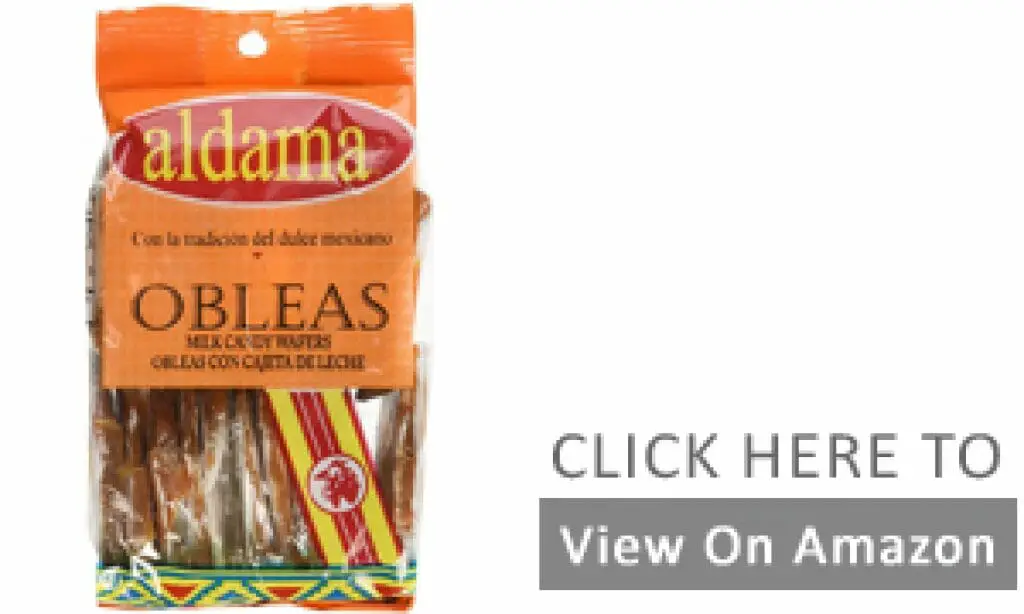 Aldama Mini Obleas Con Cajeta (Milk Candy Wafers) Review - Mexican Candy