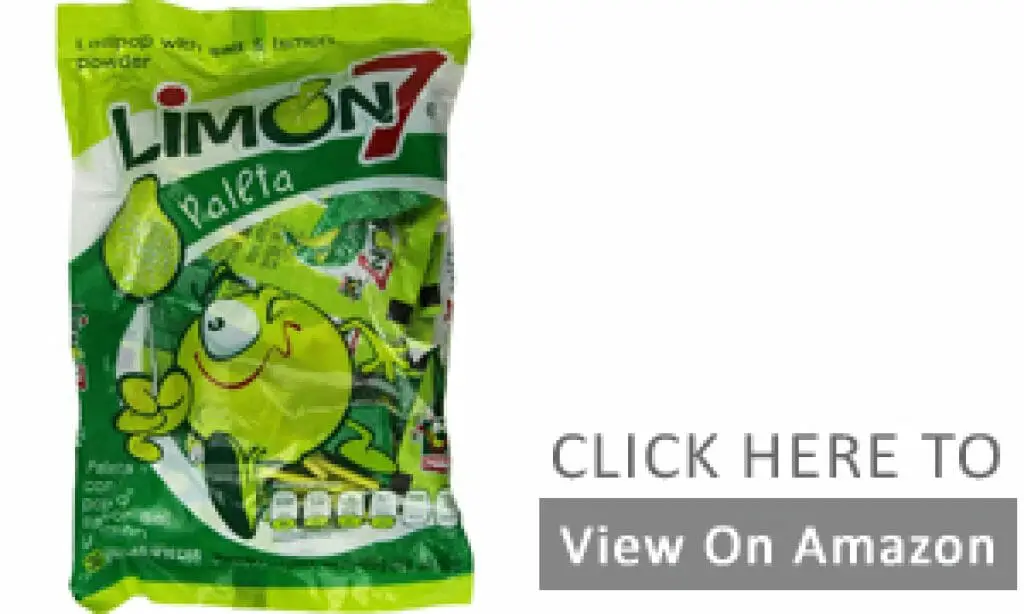Limon 7 Paleta (Lollipop Covered with Lemon and Salt Powder) Review ...