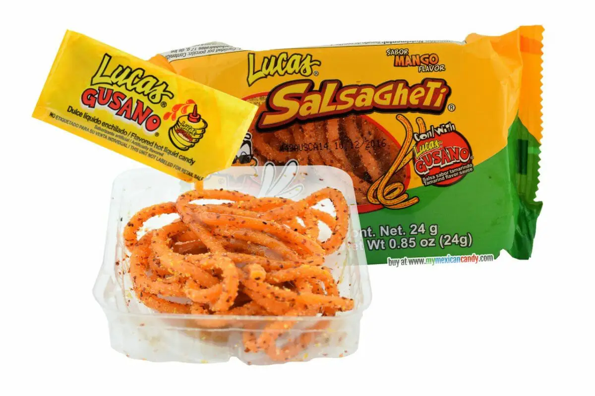 Lucas Salsagheti Mango Flavor Review - Mexican Candy